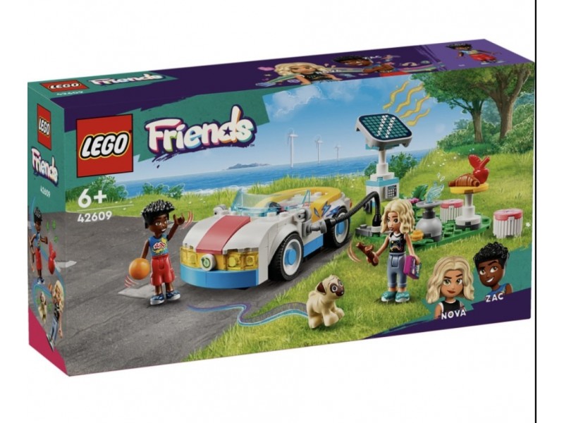 GLANC NOV LEGO Friends 42609 Električni auto i punjac O