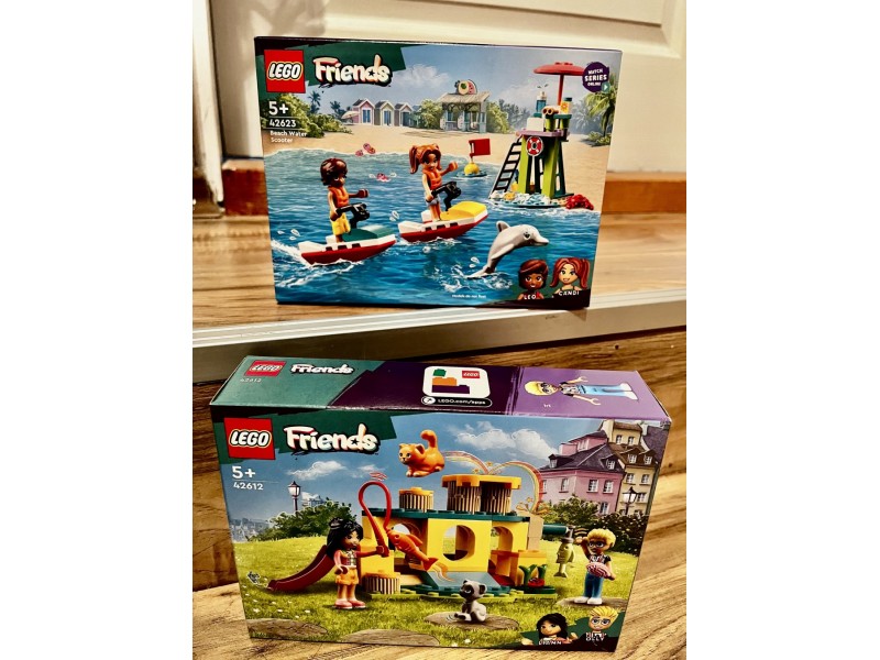 2 razlicita FRIENDS LEGO pakovanja 42612 i 42623