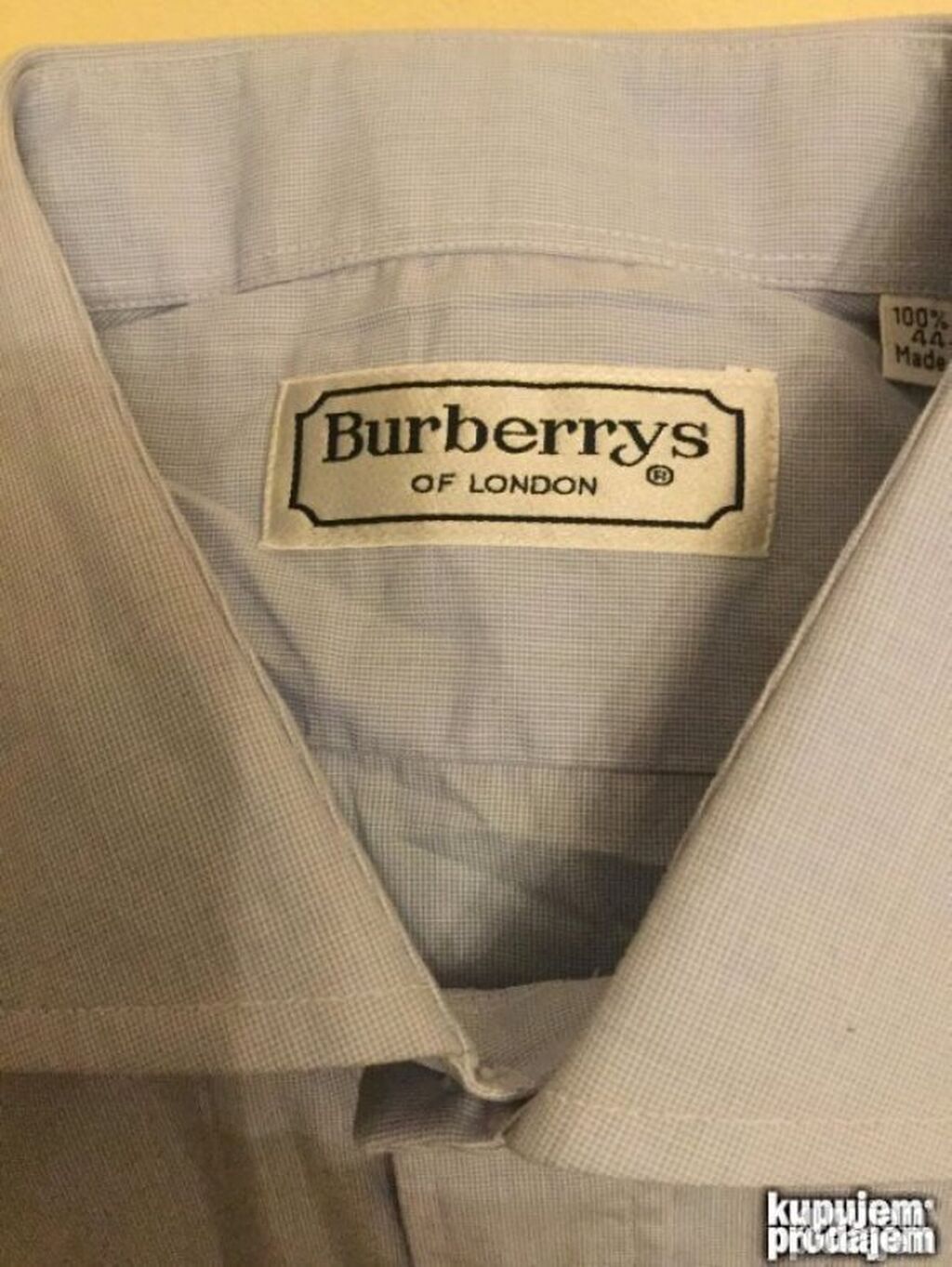 Košulja Burberry, bоја - Svetloplava