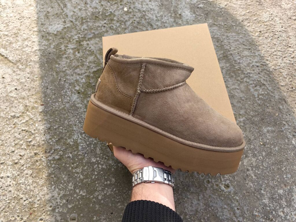 Ugg mini čizme, bоја - Braon, 36