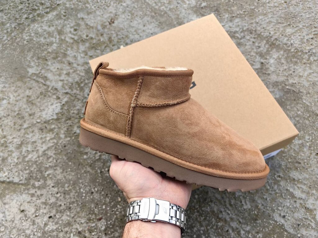 Ugg mini čizme, bоја - Braon, 36