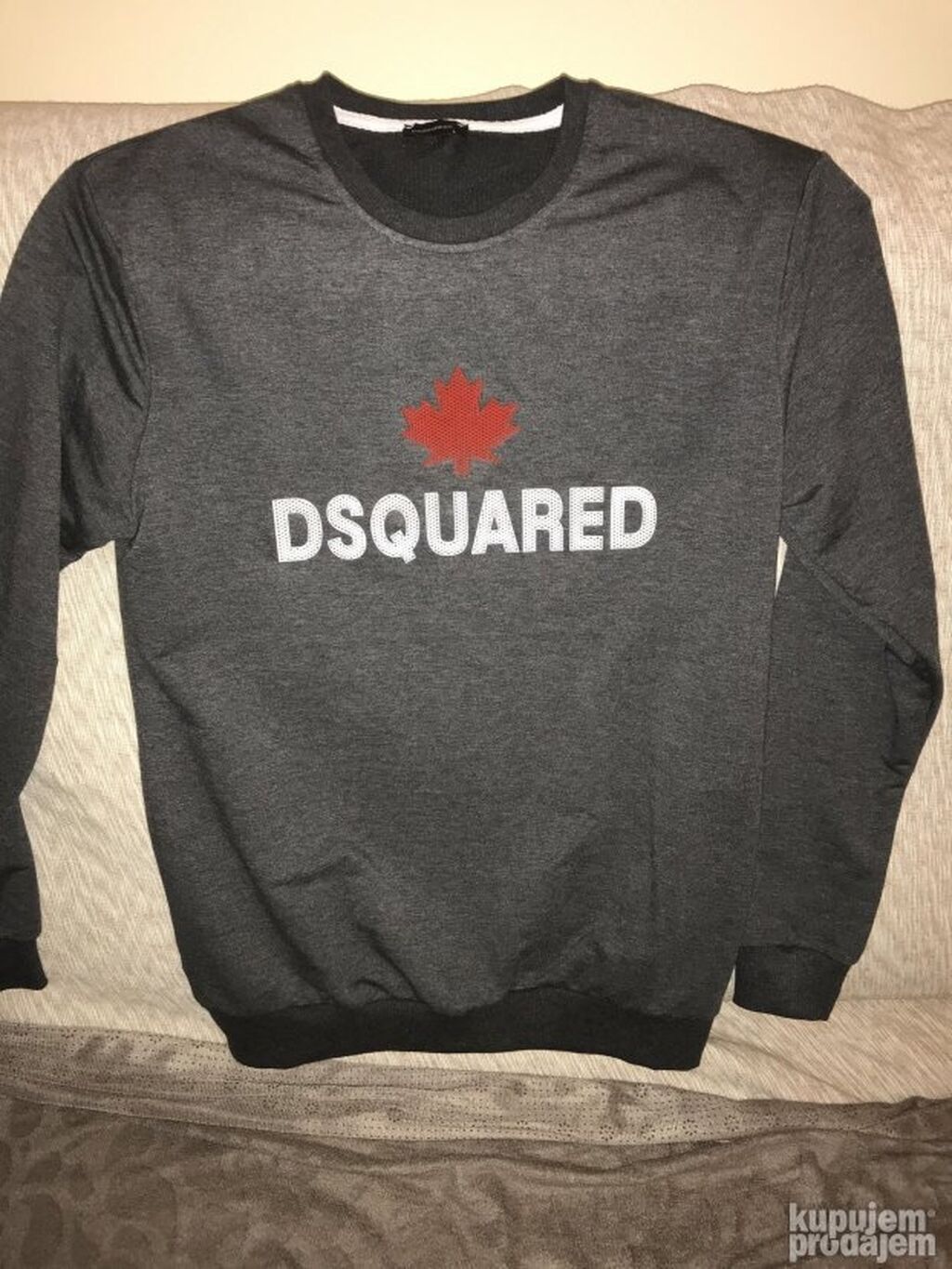 Original DSQUARED duks M / L NOV 100% cotton Ramena 48cm duzina