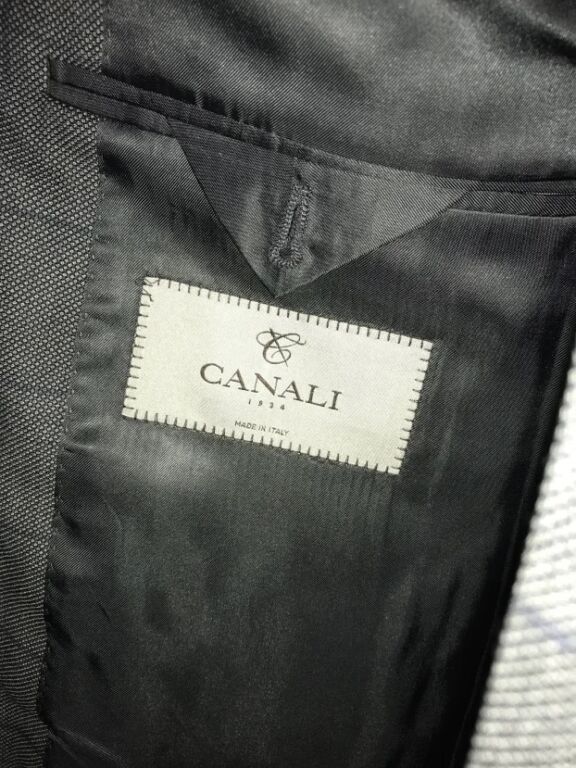 Original CANALI Milano odelo 54 NOVO Made in Italy TOP