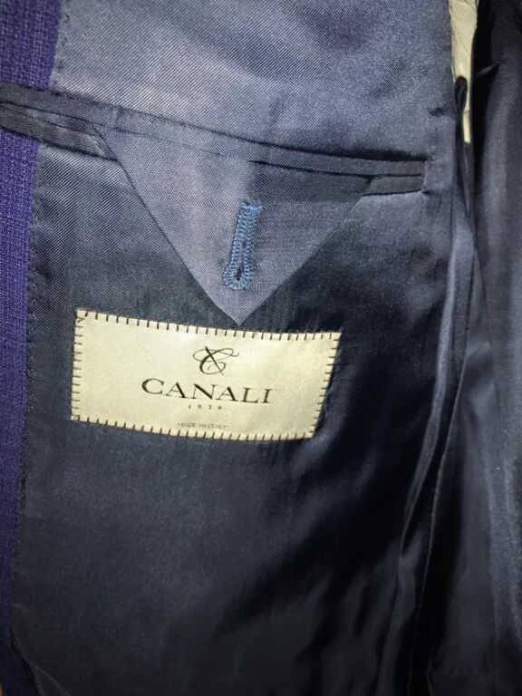 Original CANALI Milano odelo 54 NOVO 100% wolle Made in Italy TOP
