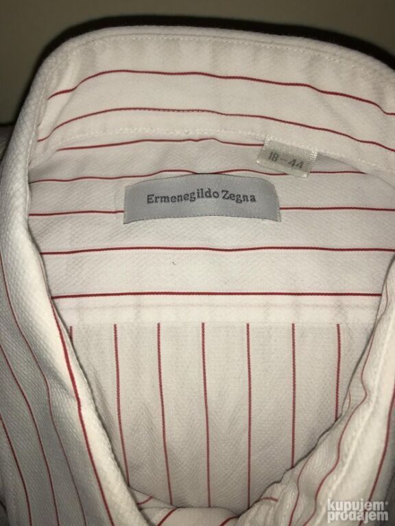 Original Ermeneglido Zegna kosulja L 100% cotton Made in Italy