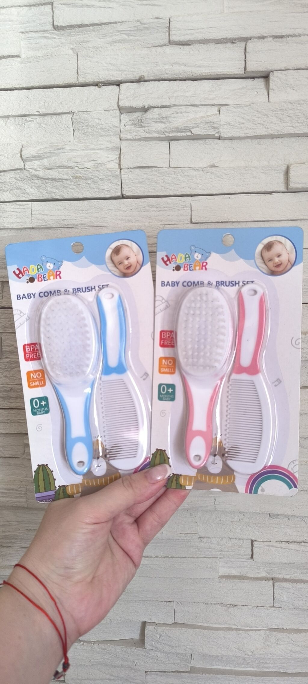 Set za bebe i decu – negа i učenje - Hada Bear set za negu kose beba
