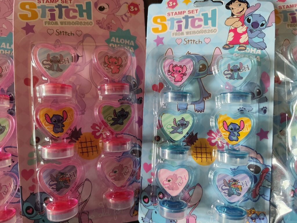 Set pečata “Stitch” – pakovanje od 6 komada - Tematski set sa