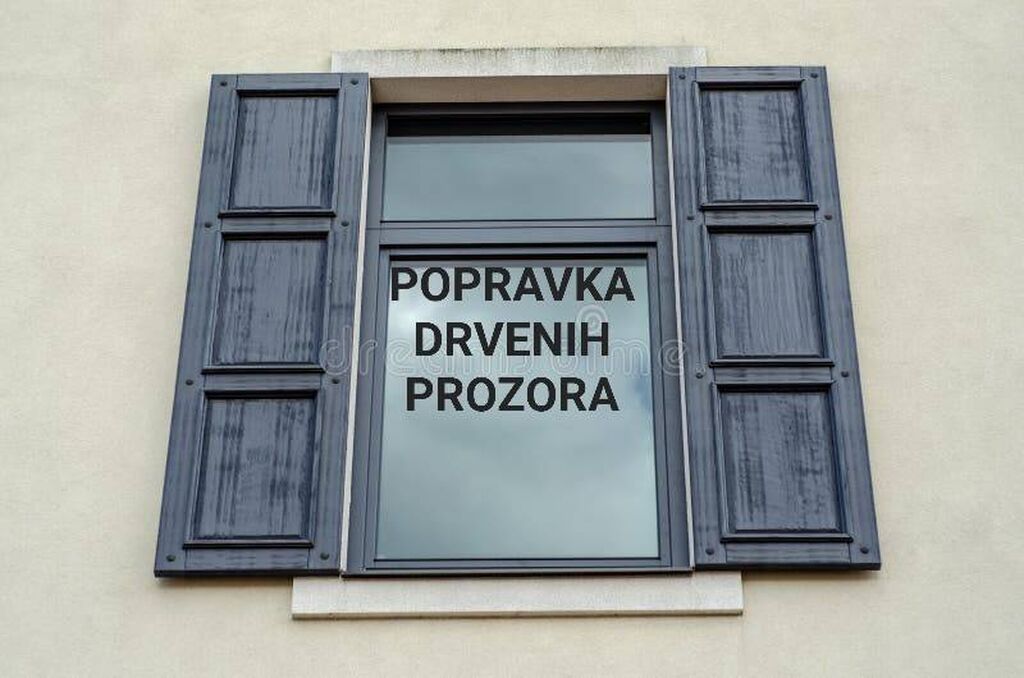 Usluga: Popravka drvenih prozora - Stručno otklanjanje problema sa