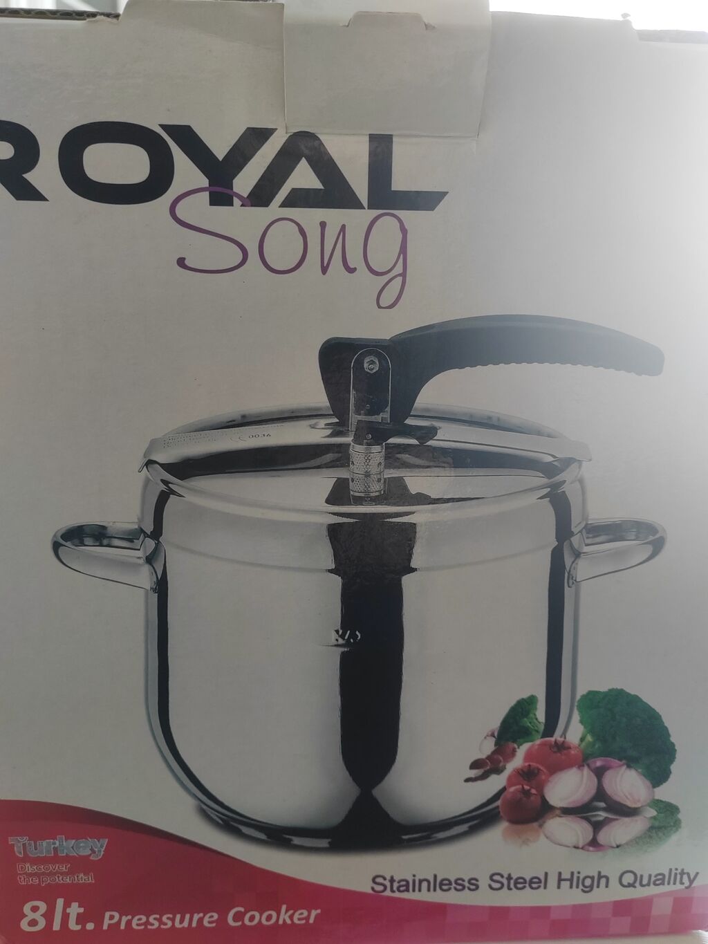 Royal Song ekspres lonac – 8 litara - Materijal: visokokvalitetni