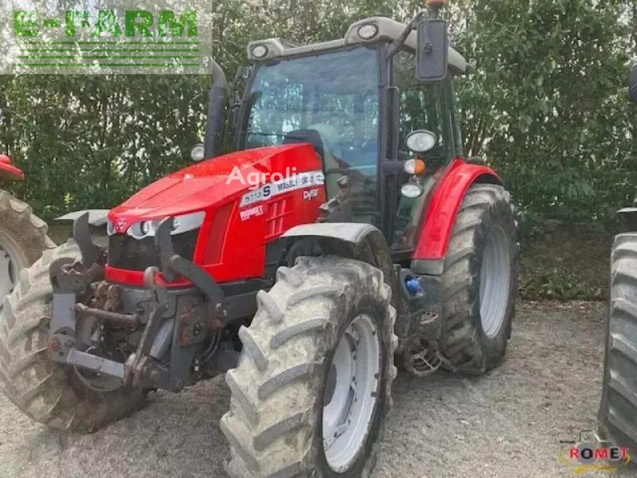 Massey Ferguson 5713 s d4 ef mr traktor točkaš