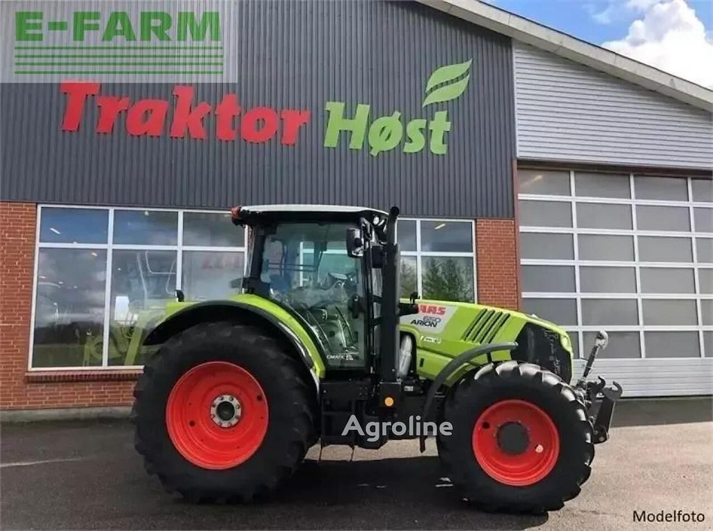 Claas arion 650 cebis CEBIS traktor točkaš