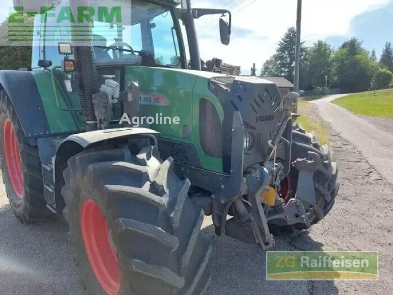 Fendt 415 vario com 3 traktor točkaš