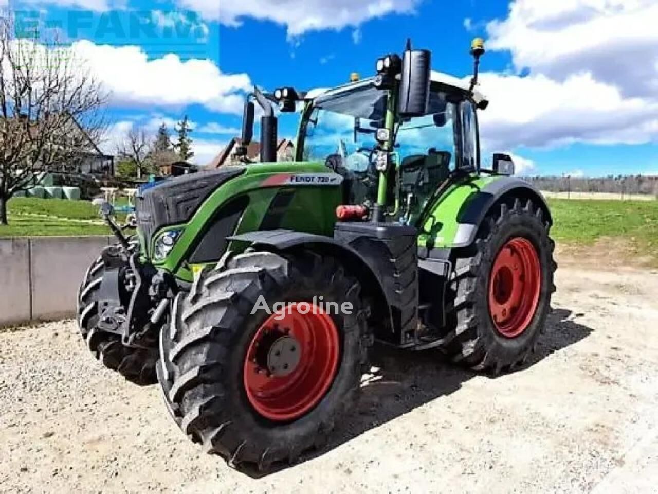 Fendt 720 s4 profi plus traktor točkaš