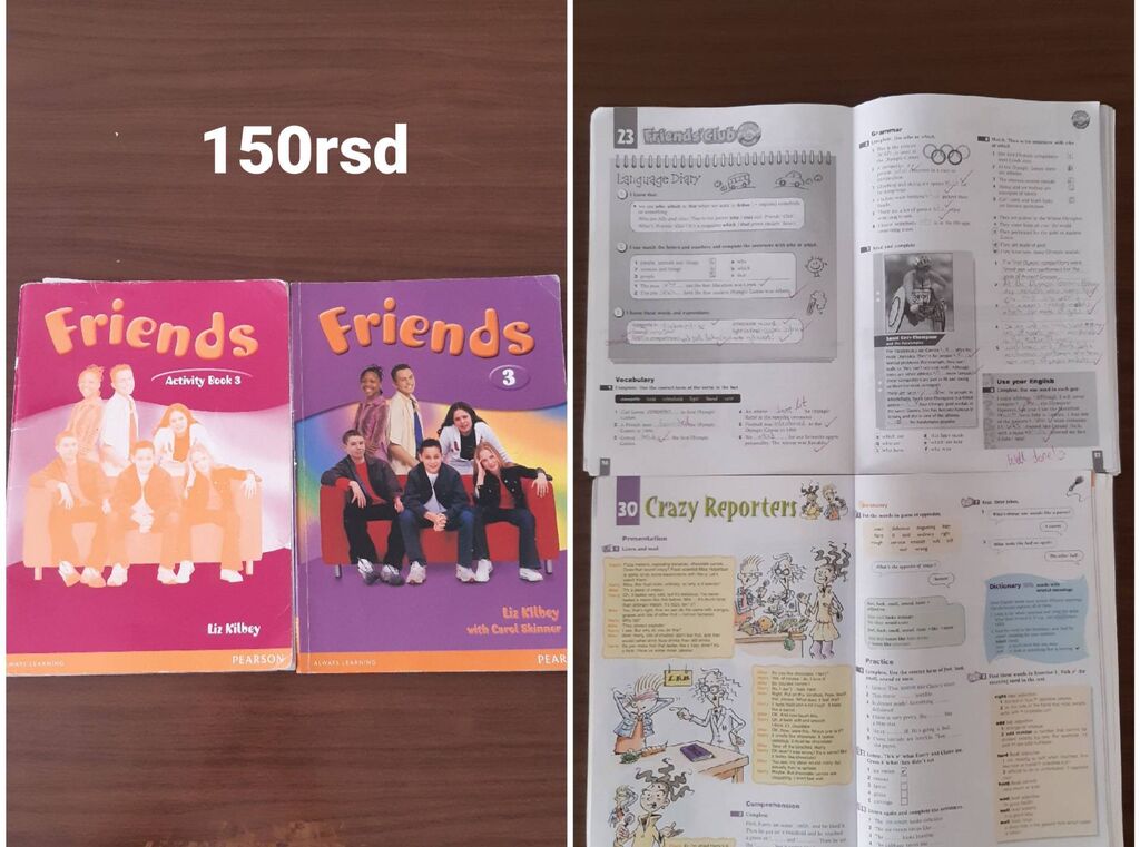 Friends 3 – komplet udžbenik + radna sveska (Pearson) - Naslov