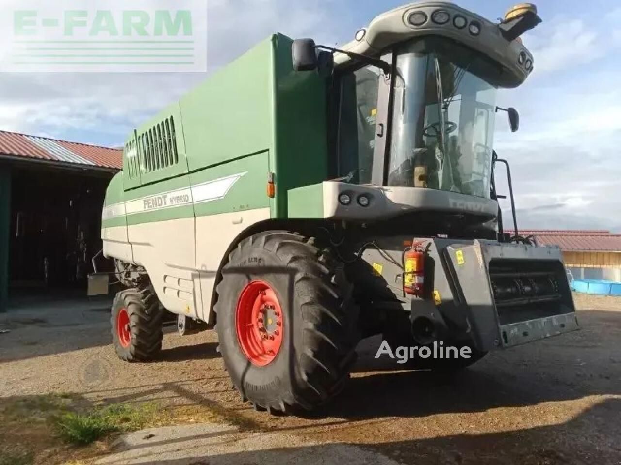 Fendt 9470 x kombajn za žito