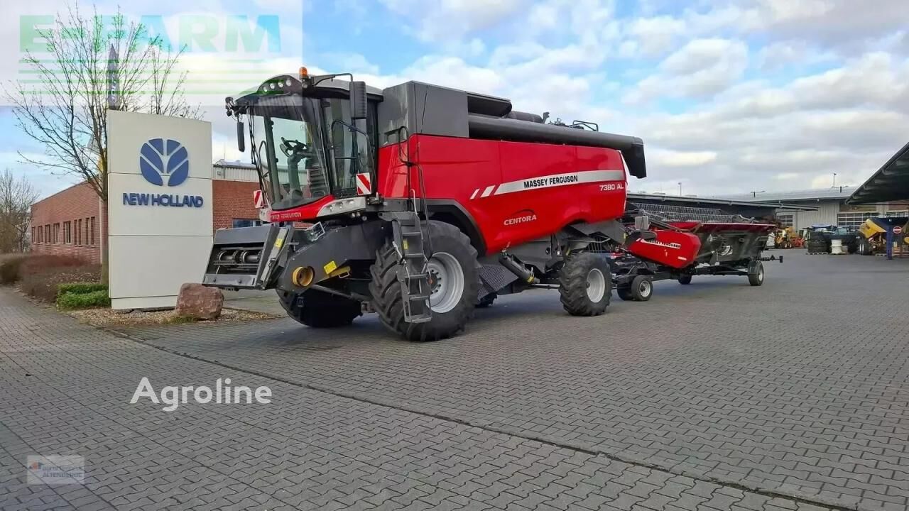 Massey Ferguson mf 7380 centora al kombajn za žito