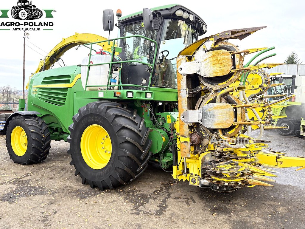 John Deere 7480 - ProDrive - 4x4 - 2014 rok - Kemper 360 plus - Pickup 630c krmni kombajn