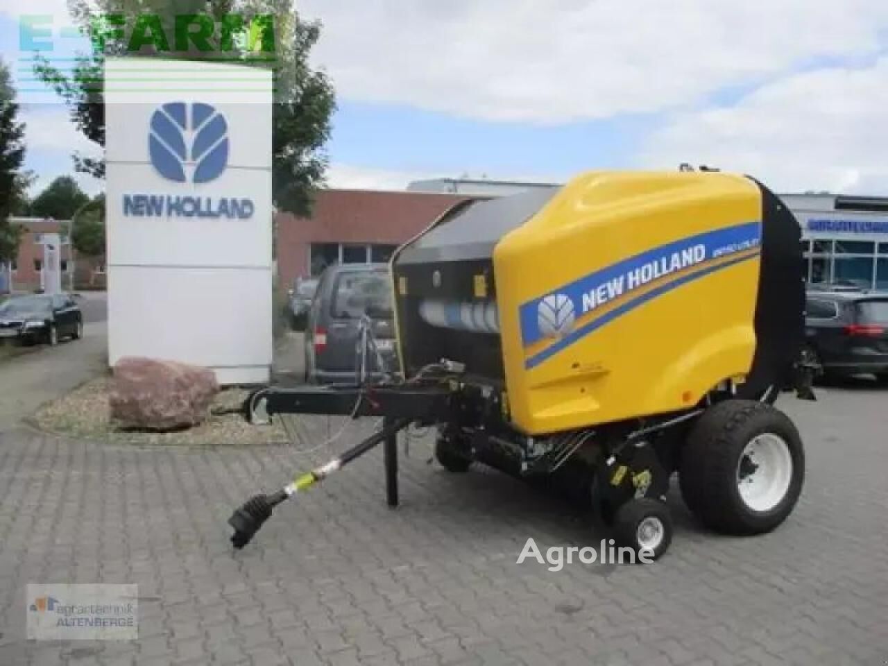 New Holland br 150 utility balirka za četvrtaste bale