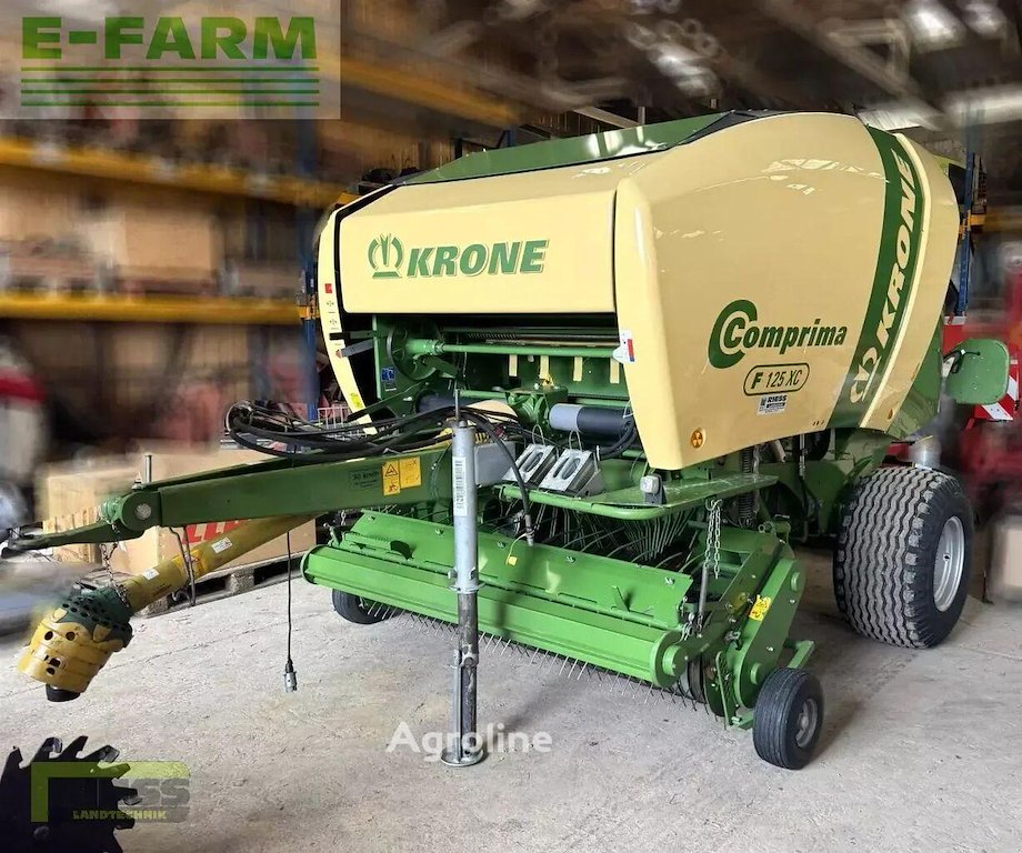 Krone comprima f 125 xc balirka za četvrtaste bale