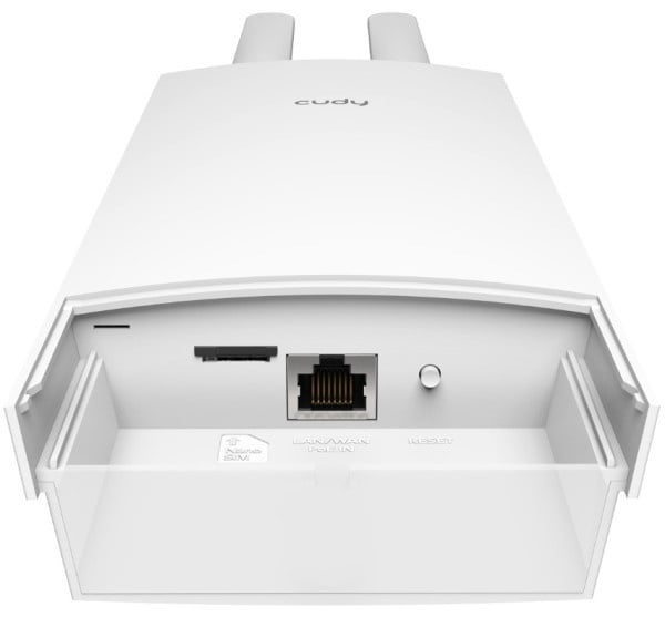 Cudy LT400 Outdoor 4G LTE Cat 4 N300 Wi-Fi Router, Nano SIM Slot, 10/100Mbps WAN/LAN