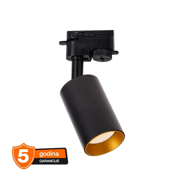 OSRAM ETERNAL crni monofazni šinski reflektor 6W