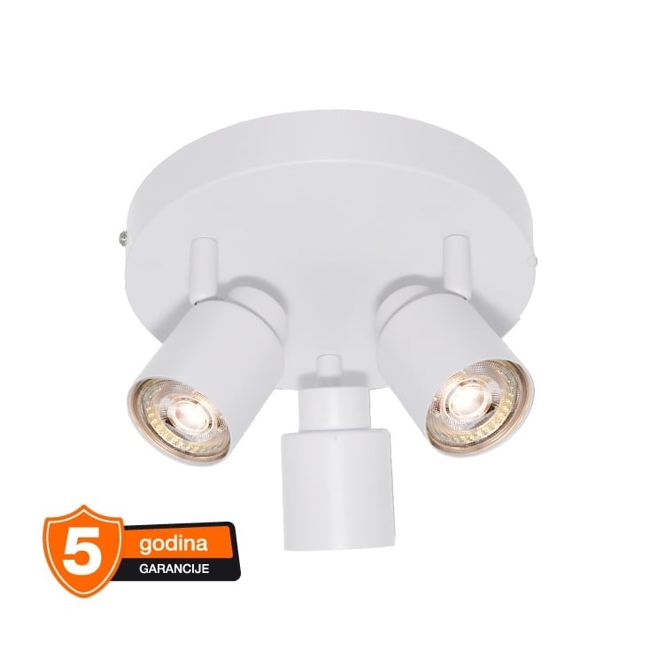 OSRAM PRIMAL PL bela spot lampa 3xGU10