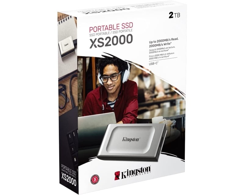 KINGSTON Portable XS2000 2TB eksterni SSD SXS2000/2000G