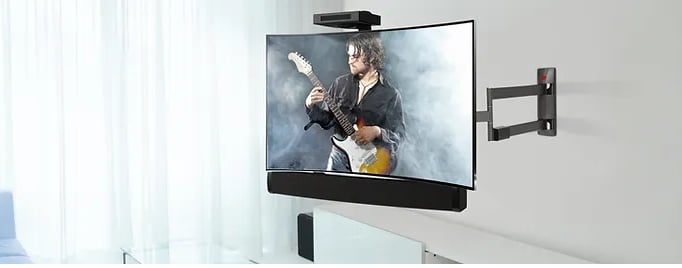 BARKAN E850.B Univerzalna A/V polica i nosač za soundbar