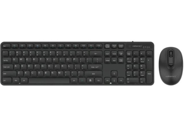 Tastatura + miš Wireless VolkanoX Garnet VKX-20008-BK, US crna