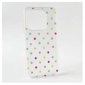 Maska Candy Dots za Honor 400 Smart/ X7d bela