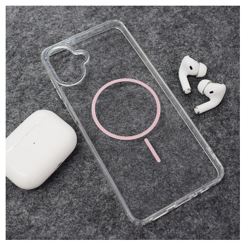 Maska Mag Case Clear Slim za Samsung A07/ A075F roze