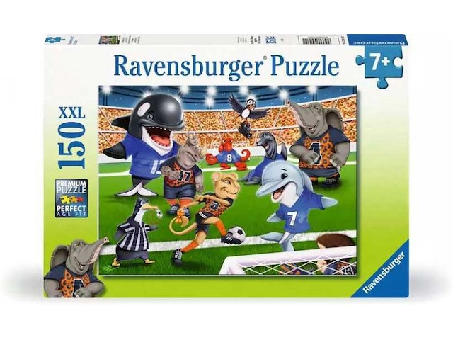 Puzzle slagalice za decu 150XXL delova Neobična fudbalska utakmica Ravensburger 12004135