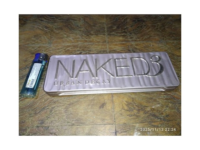 Naked 3 paleta kutija