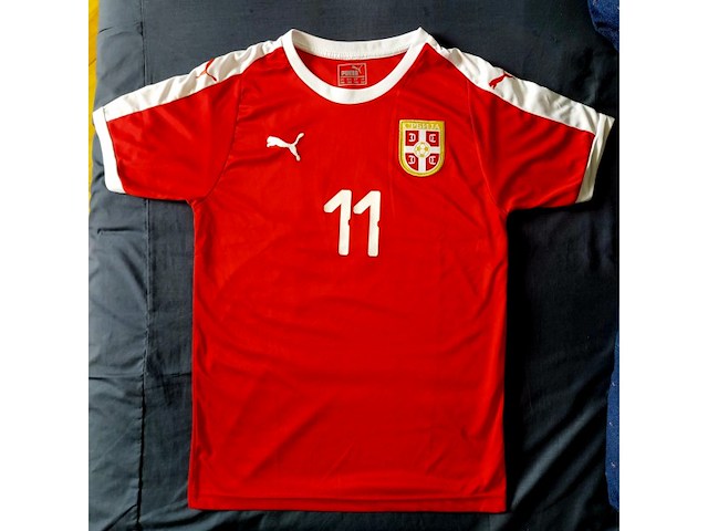 SRBIJA Puma dres reprezentacije KOLAROV Broj 11 Vel.164