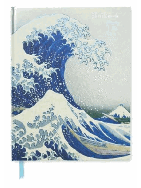 Notes za skiciranje Notes Hokusai: The Great Wave (Luxury Sketch Books)