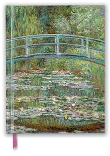 Claude Monet: Bridge over a Pond for Water Lilies (Blank Sketch Book)