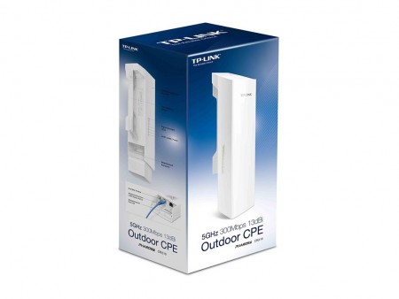 TP-LINK Antena Outdoor 5GHz 300Mbps Wi-Fi 13dBi, 23dBm, 10+ km' ( 'CPE510' )