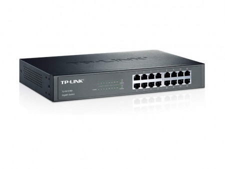 TP-Link 16-Port Gigabit DesktopRackmount 16-port Gigabit 101001000Mbs' ( 'TL-SG1016D' )