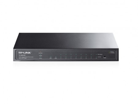 TP- Link JetStream 8-Port Gigabit PoE Smart Switch' ( 'TL-SG2210P' )