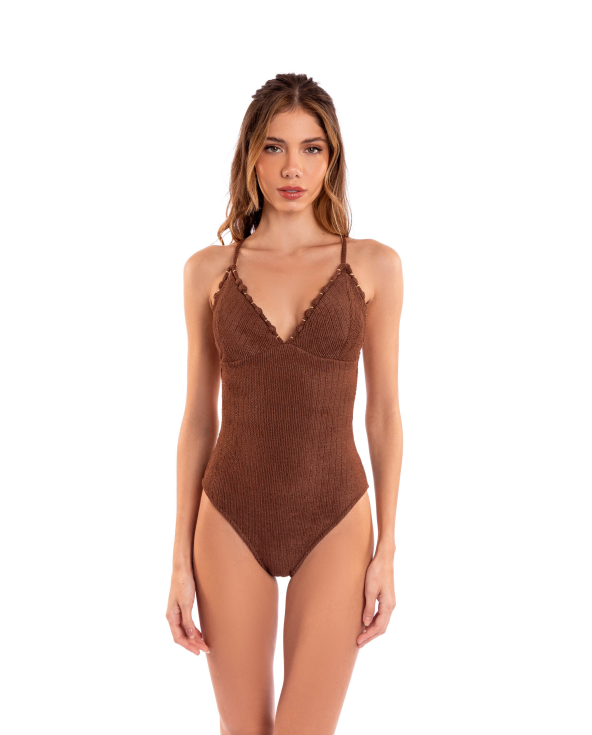 Cherrie Op Stretchy-Mocha