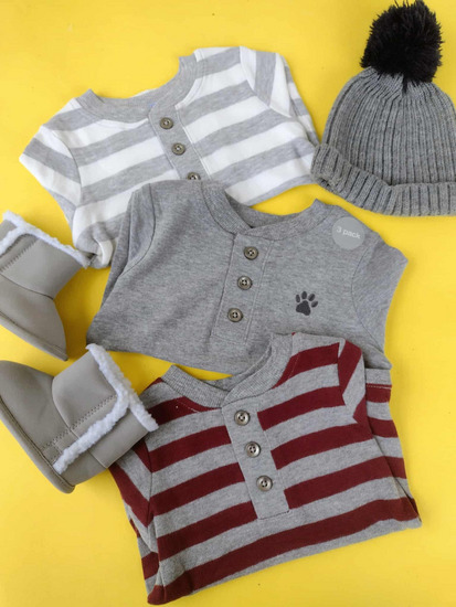 Nov M&S trodelni set bluzica 3-6m