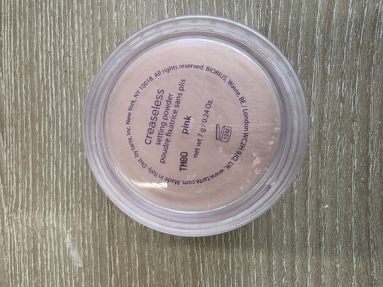 Tarte seting puder pink