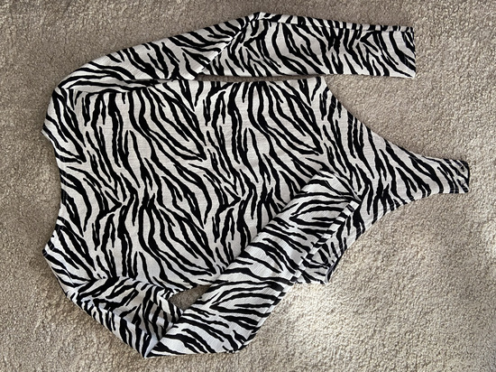 Zebra print bodi