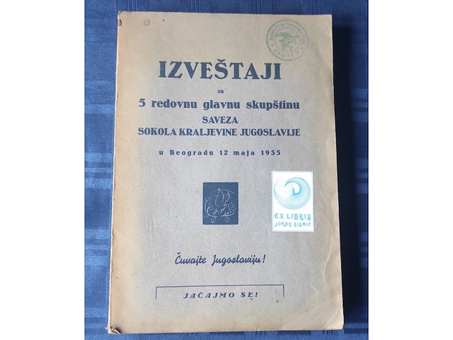 Sokoli: Izveštaji za 5. skupštinu