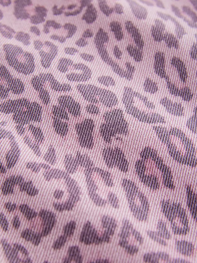 Rozo Leopard Print - Pantalone širokih nogavica Farmerke (3-16god)