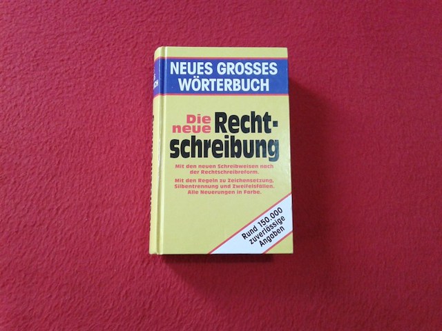 Neues grosses Wörterbuch - Rechtschreibung