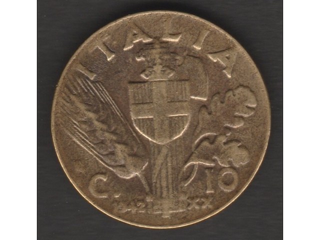 10 Centesimi - 1942 - Italy, Italija