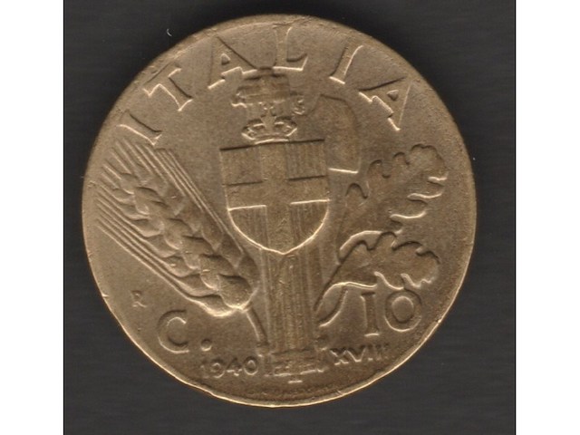 10 Centesimi - 1940 - Italy, Italija