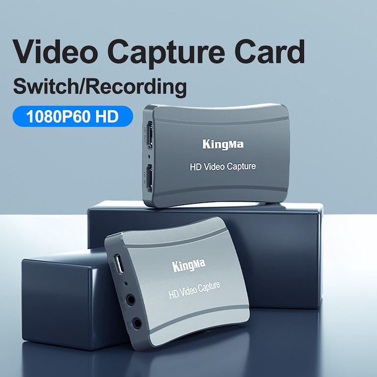 Kingma BMU037 Entry-level 1080P 60fps HDMI Video Capture Card