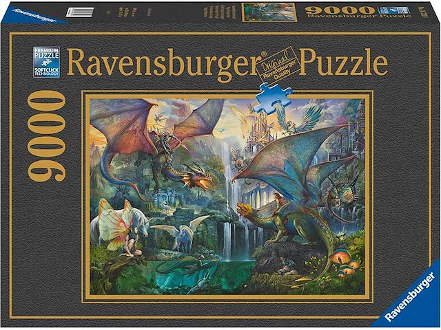 Puzzle za odrasle 9000 delova 192x138cm Zmajeva šuma Ravensburger 16721
